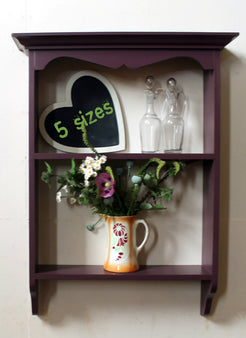 Elegant French Provincial-Style Wall Shelf Handcrafted & Ready to Hang ...
