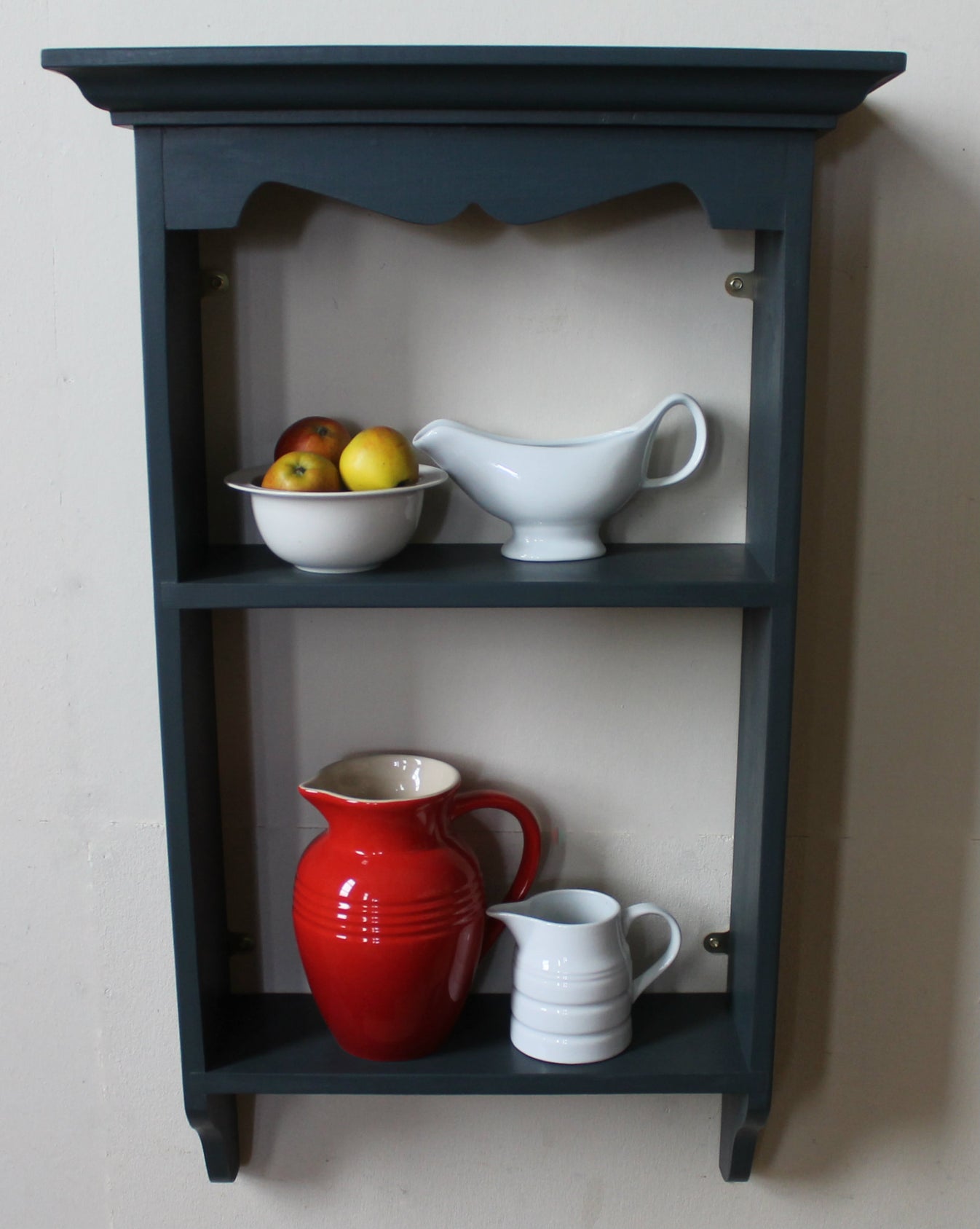 Elegant French Provincial-Style Wall Shelf Handcrafted & Ready to Hang ...