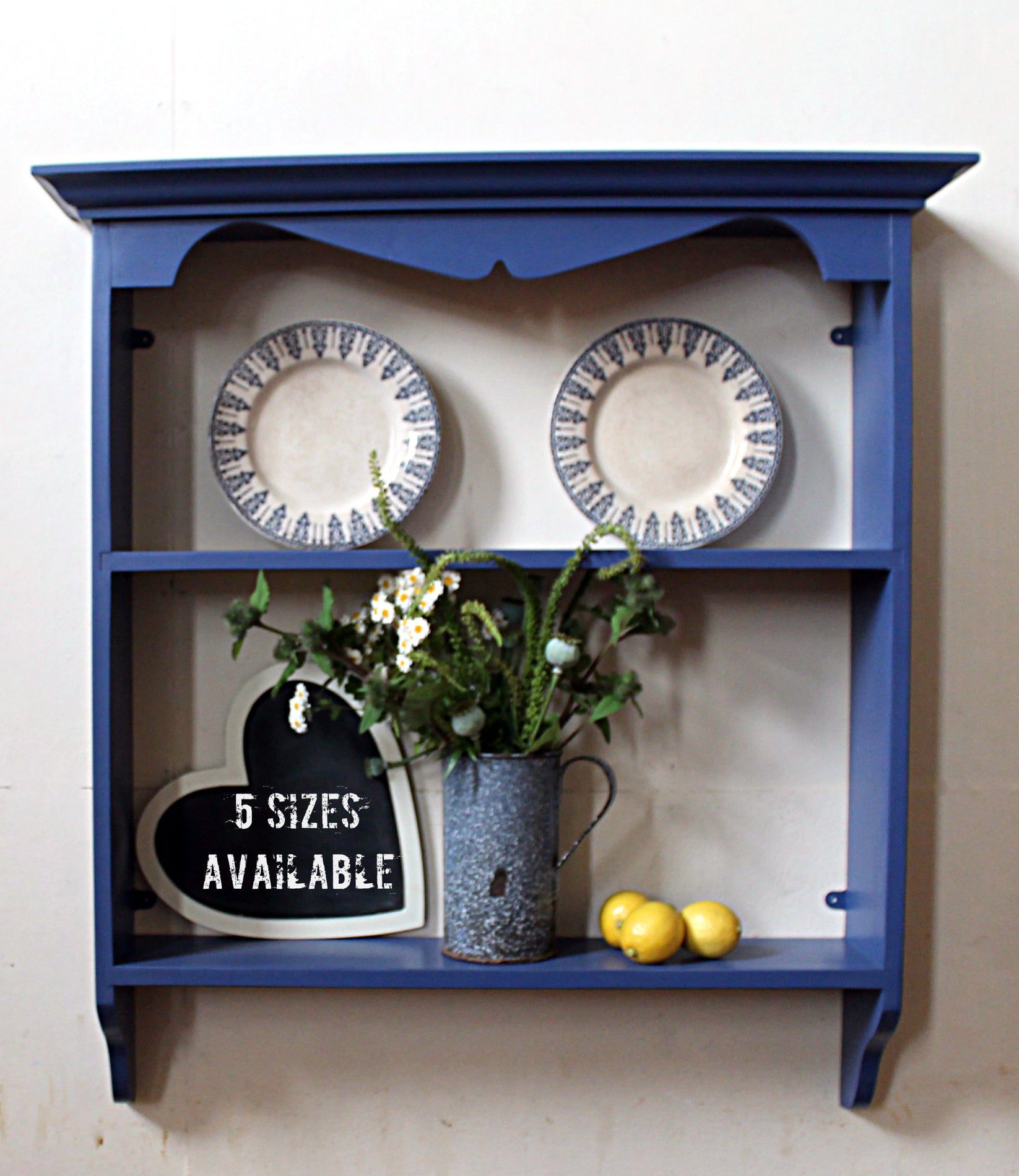 Elegant French Provincial-Style Wall Shelf Handcrafted & Ready to Hang ...
