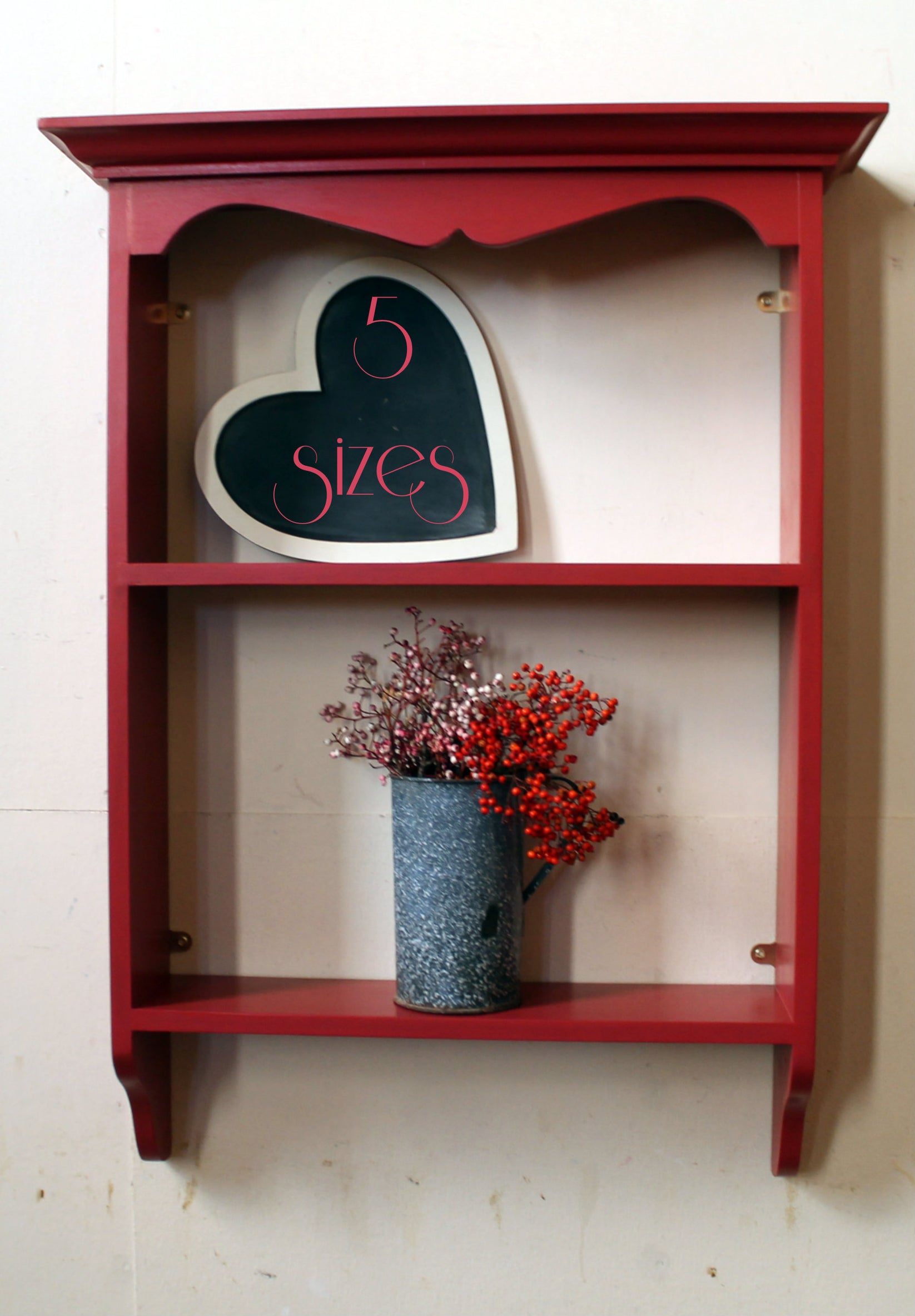 Elegant French Provincial-Style Wall Shelf Handcrafted & Ready to Hang ...
